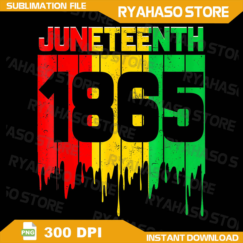 Funny Juneteenth 1865 African Png, Juneteenth Png, Black His - Inspire ...