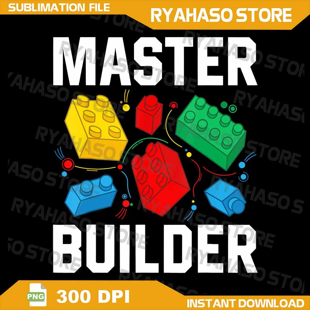 Master Builder Kids Building Blocks Brick Toy Master Builder | Inspire ...