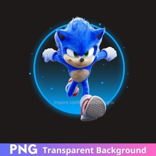 Sonic The Hedgehog PNG Clipart Image Digital Neon Blue Circl | Inspire ...