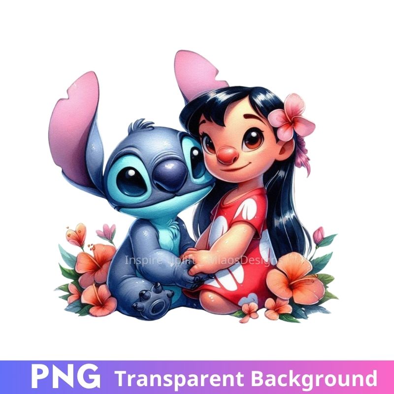 Lilo & Stitch PNG Clipart Transparent Image | Inspire Uplift