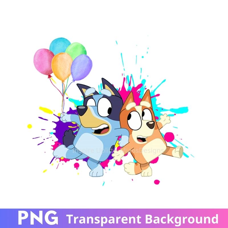 Bluey Bingo PNG Clipart Image Transparent | Inspire Uplift