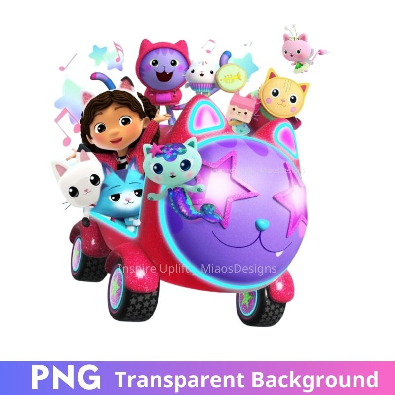 Gabby's Dollhouse PNG Clipart Transparent Image | Inspire Uplift