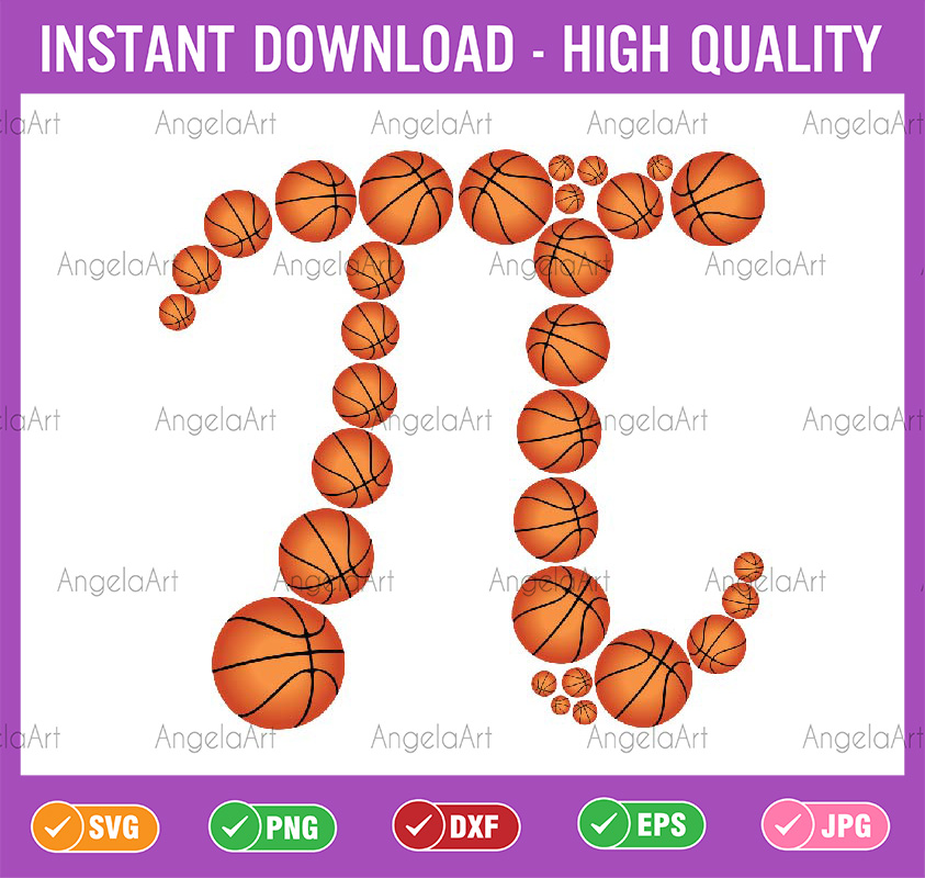 Happy Pi Day Basketball Spiral Pi 3.14 Png, Game Day Math Te - Inspire ...