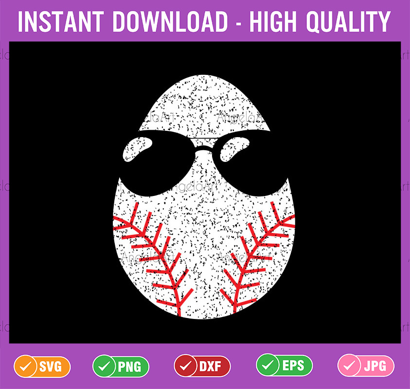 Baseball Easter Egg Svg Png, Easter Svg, Baseball Svg, Easte | Inspire ...