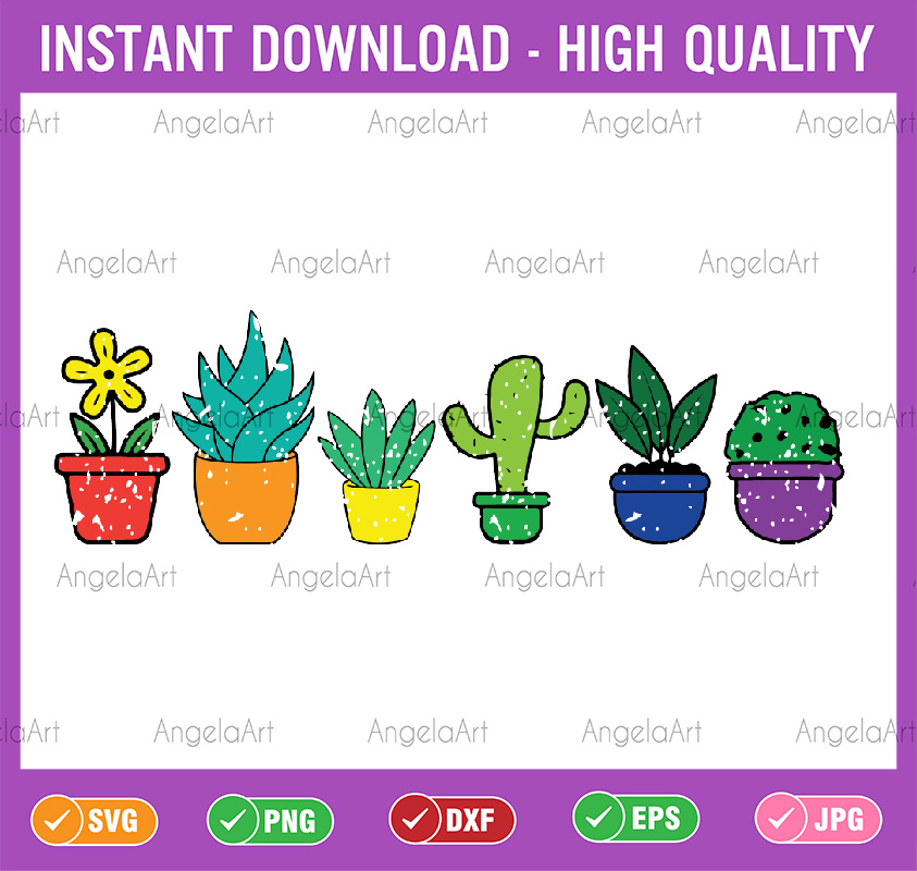 Gay Pride Plant Pots Rainbow Flag Lgbtq Gardening Svg, Rainb | Inspire ...
