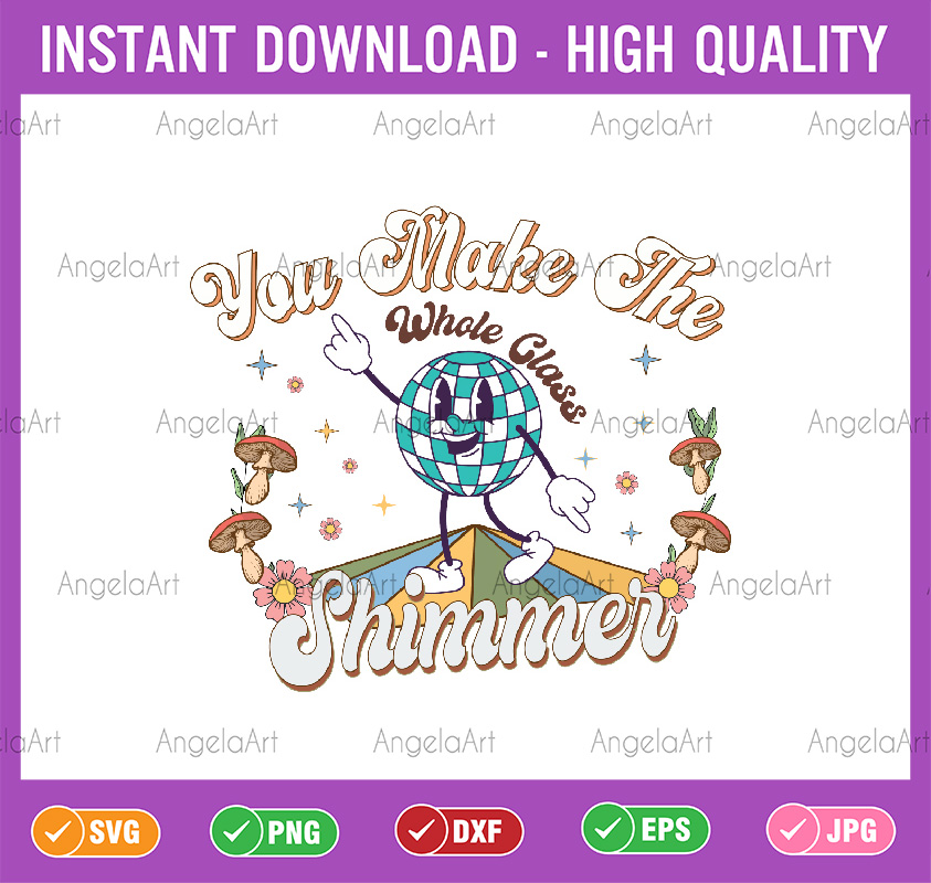 You Make The Whole Class Shimmer Png, Retro Teacher Back To | Inspire ...