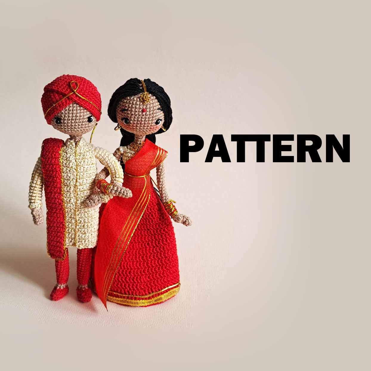 2 patterns crochet indian doll. crochet national indian doll - Inspire ...