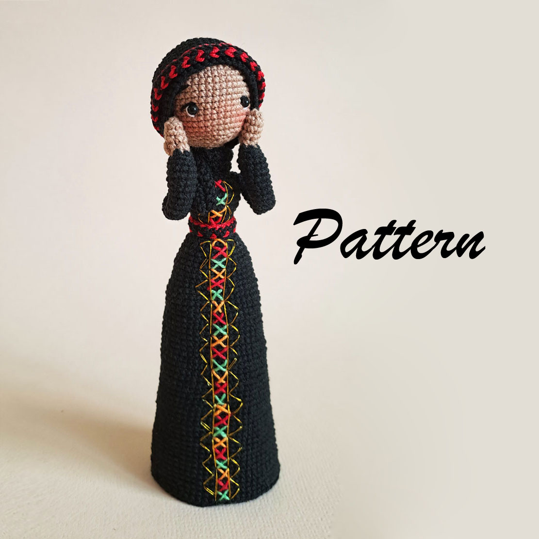 Pattern Crochet Islamic Doll in Hijab, Pattern Muslim Girl, - Inspire ...