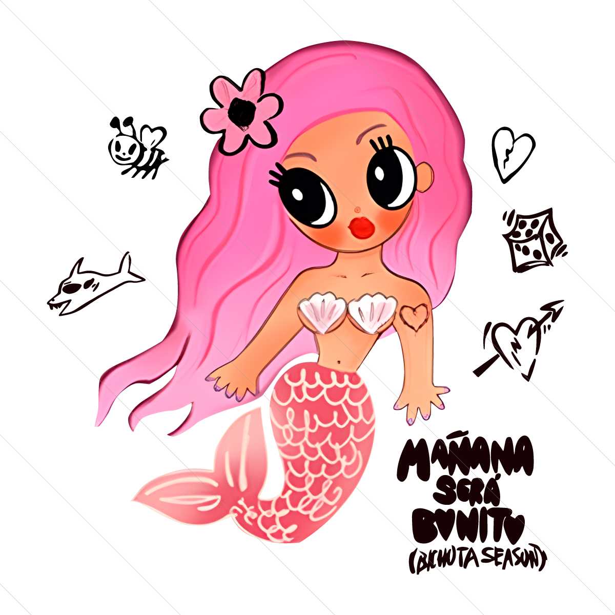 Karol G Mermaid New Album PNG Manana Sera Bonito File | Inspire Uplift