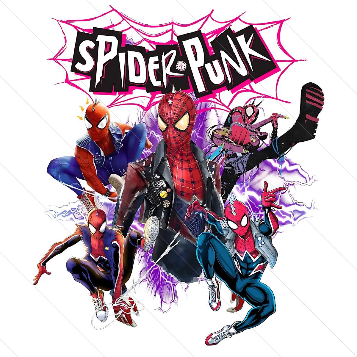 Spider Man Across The Spider Verse PNG File | Inspire Uplift