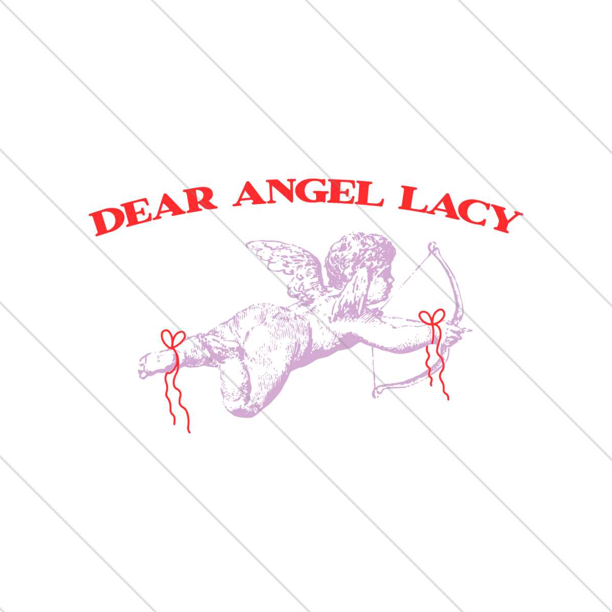Retro Dear Angel Lacy Olivia Rodrigo SVG File Digital | Inspire Uplift