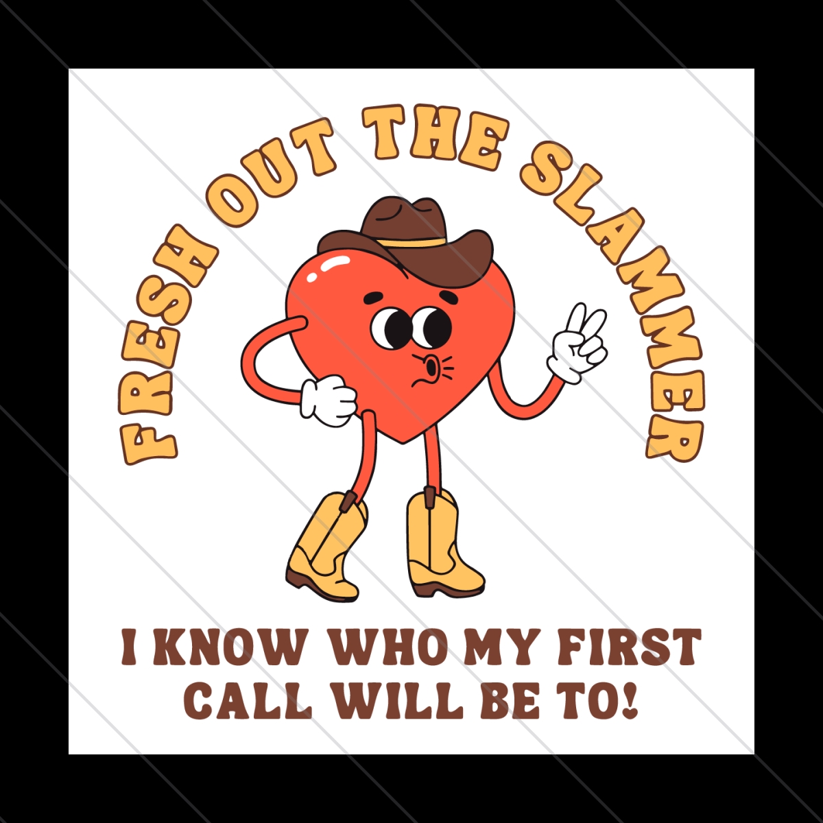Fresh Out The Slammer TTPD Album SVG File Digital - Inspire Uplift