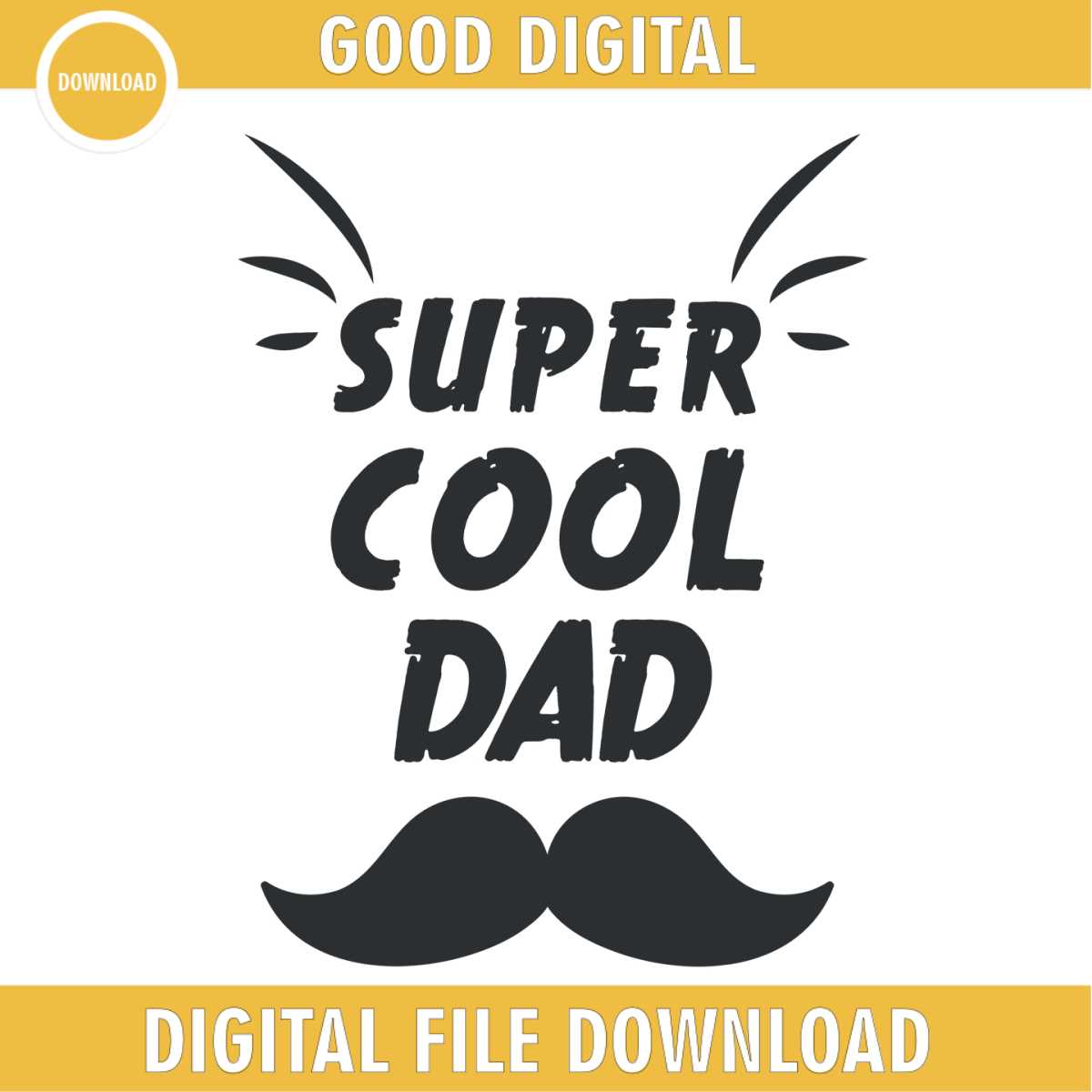 Super Cool Dad Mexican Bearded Father SVG | Inspire Uplift