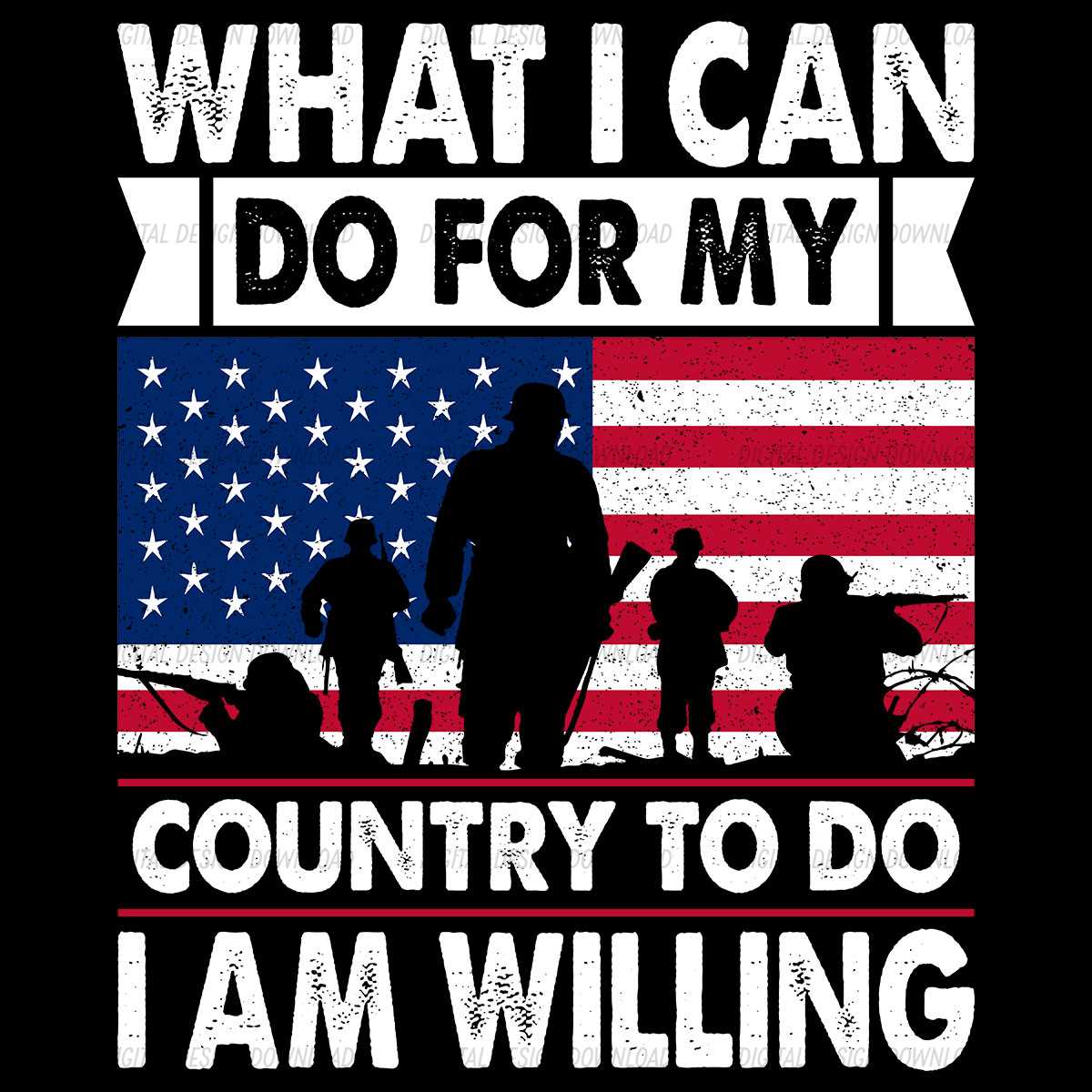 What I Can Do For My Country To Do I Am Willing SVG - Inspire Uplift