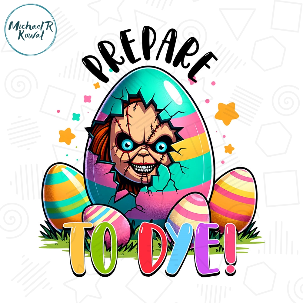 Prepare To Dye Chucky Easter Egg Png | Inspire Uplift