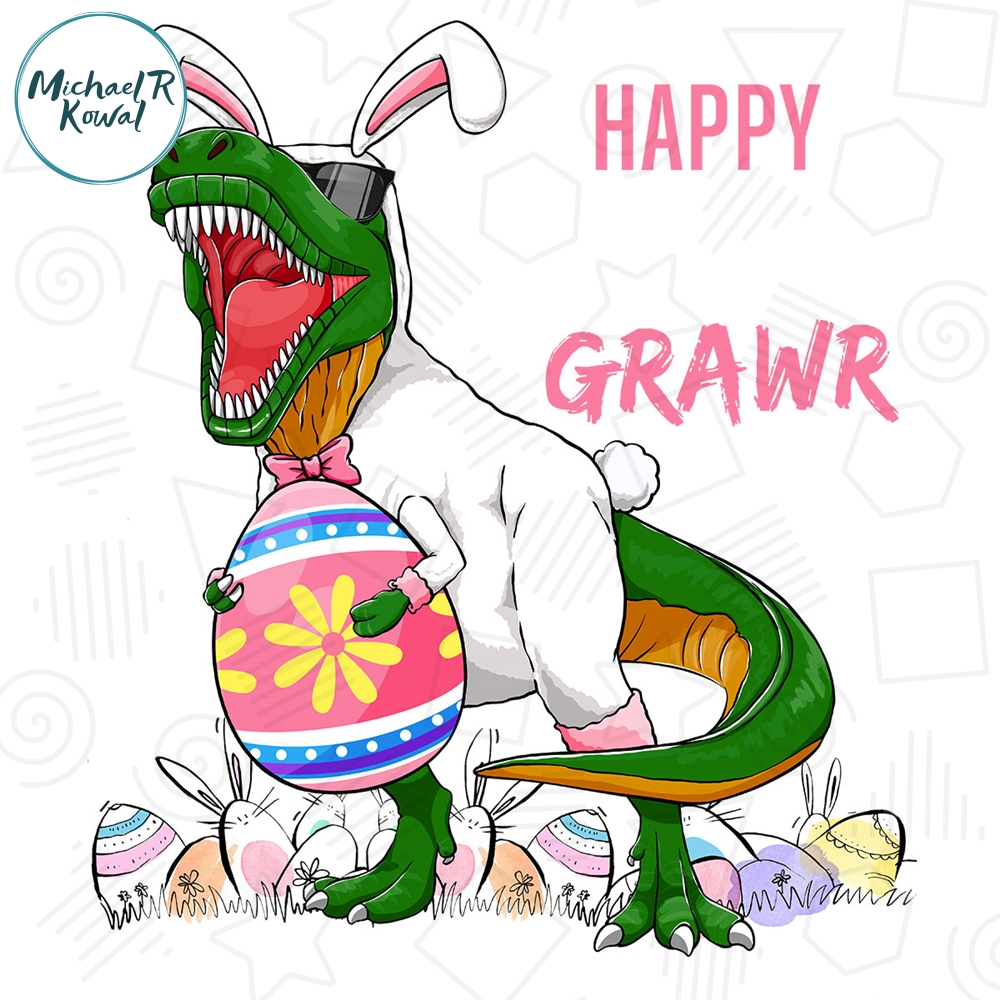 Happy Grawr Digital Download File | Inspire Uplift