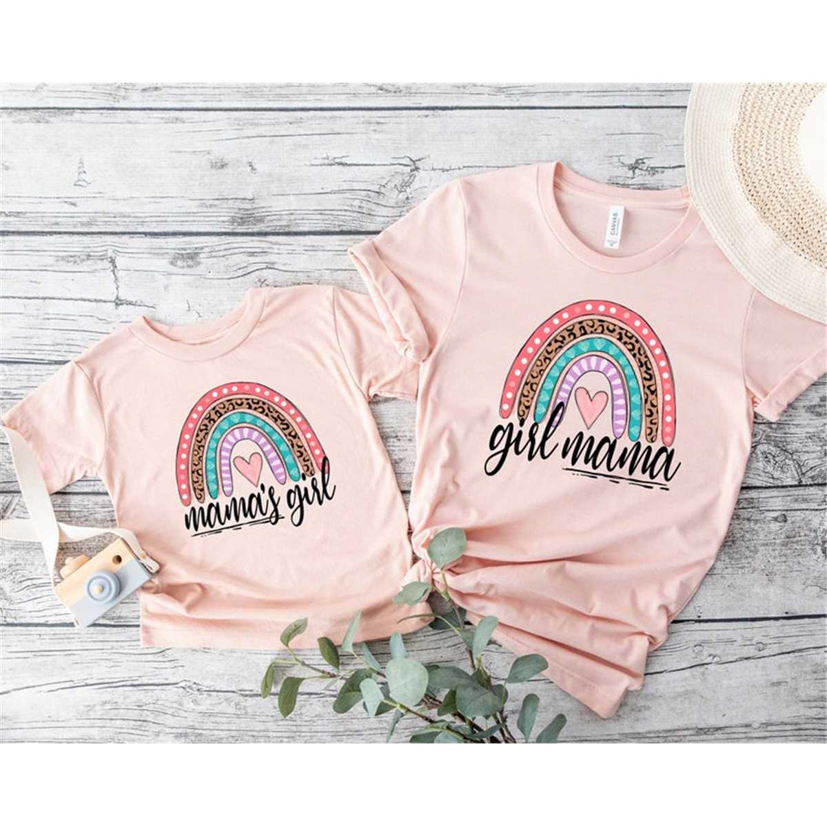 Girl Mama Mamas Girl Matching Shirt Girl Mama Mamas | Inspire Uplift