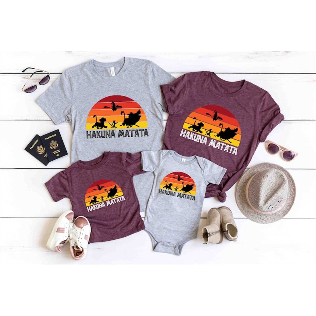 Akuna Matata T Shirt Disney Family Shirt Disney Trip Shirt - Inspire Uplift