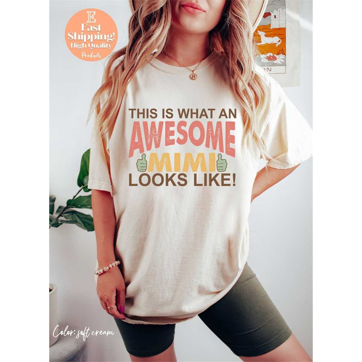 This Is What An Awesome Mimi Looks Like Shirt Mimi Shirt Sof | Inspire ...