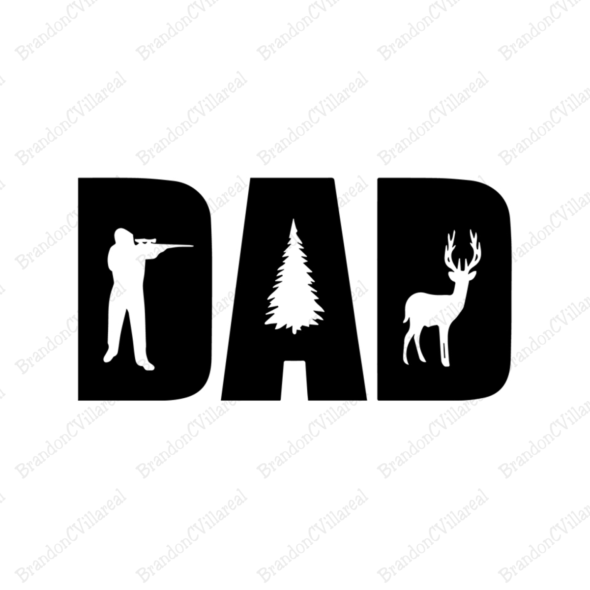 Hunting Dad Svg, Fathers Day Svg, Hunter Dad Svg, Buckin Dad | Inspire ...