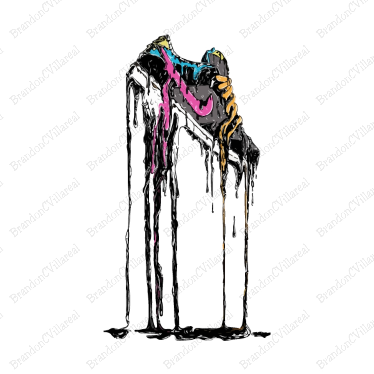 Dripping Shoes Nike Logo Svg, Shoes Design, Dripping Logo De | Inspire ...