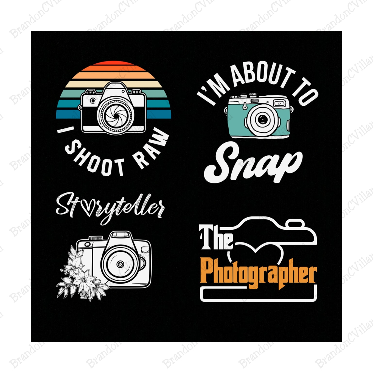I'm The Photographer SVG, Storyteller SVG, Photography Quote | Inspire ...