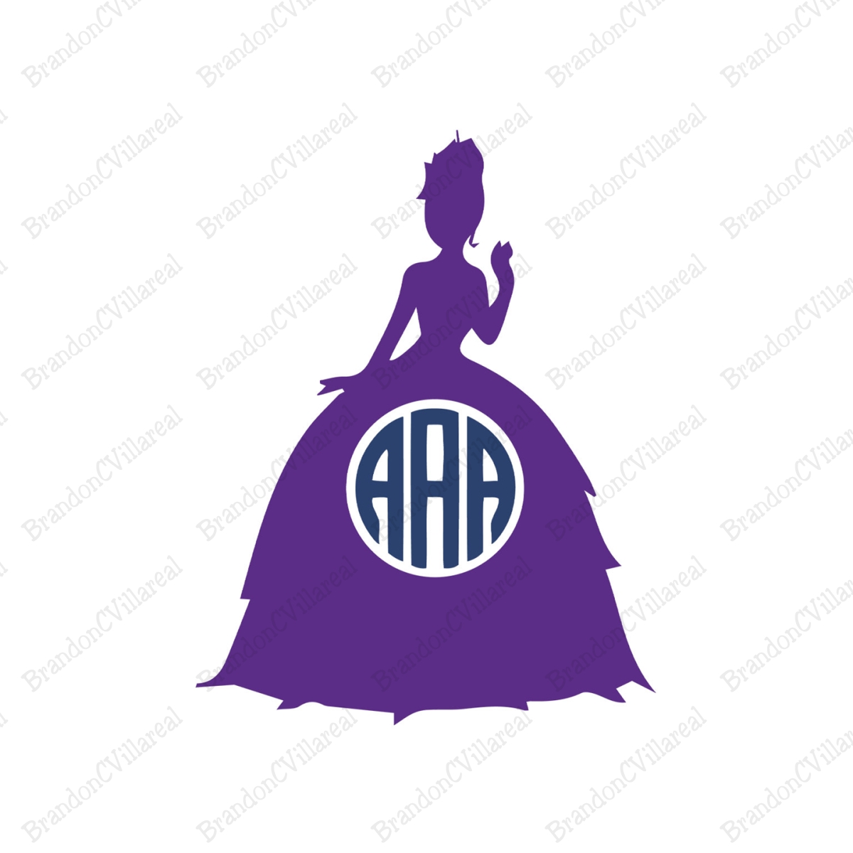 Disney Princess Monogram SVG, Tiana Princess SVG, Disney SVG - Inspire ...
