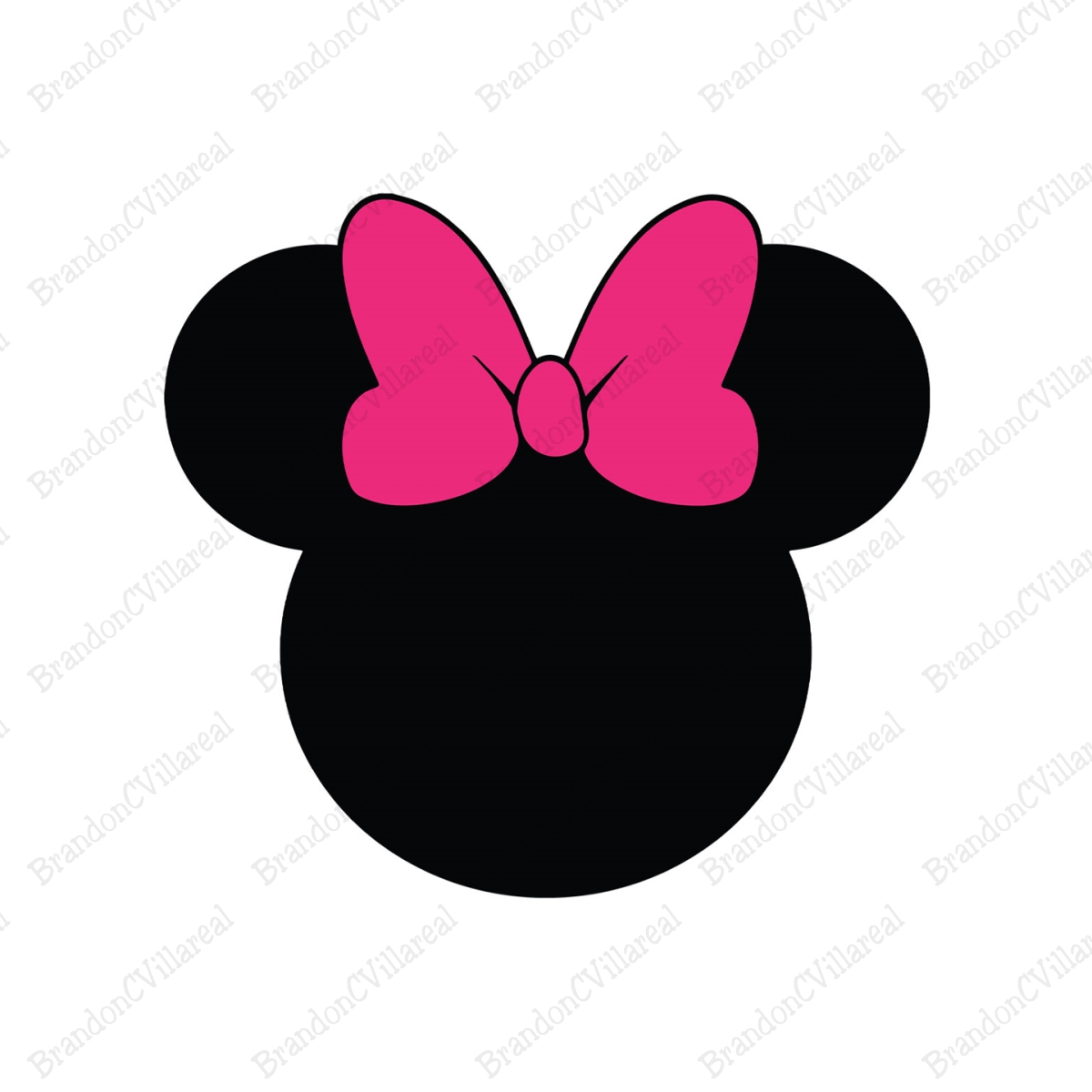 Minnie Mouse Head SVG, Magic Mouse SVG, Disney Mouse SVG, Di | Inspire ...