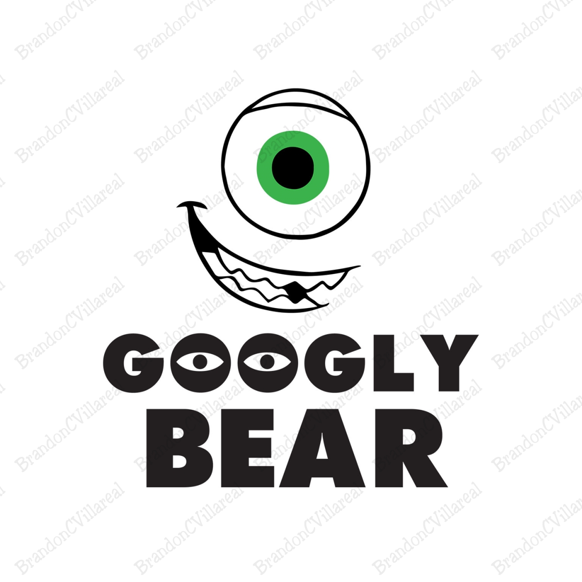 Googly Bear SVG, Monster Inc SVG, Mike Wazowski SVG, Disney | Inspire ...