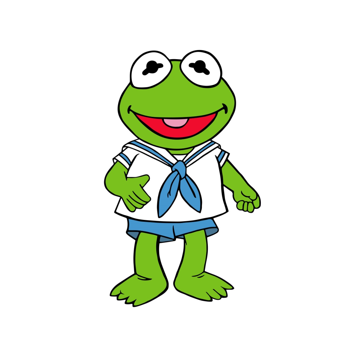 Kermit The Frog Muppet Babies SVG | Inspire Uplift
