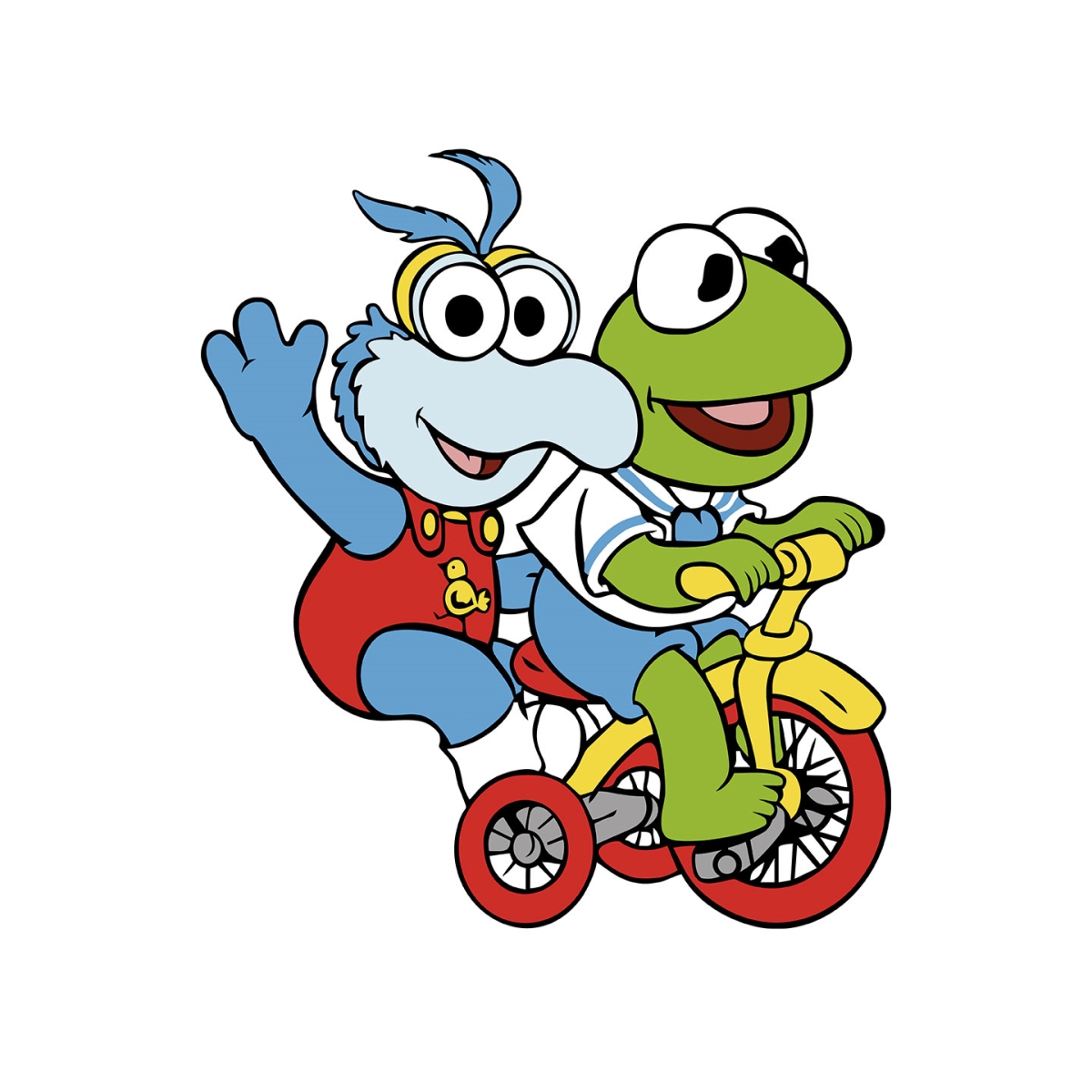 Gonzo and Kermit Riding The Muppet Babies SVG - Inspire Uplift