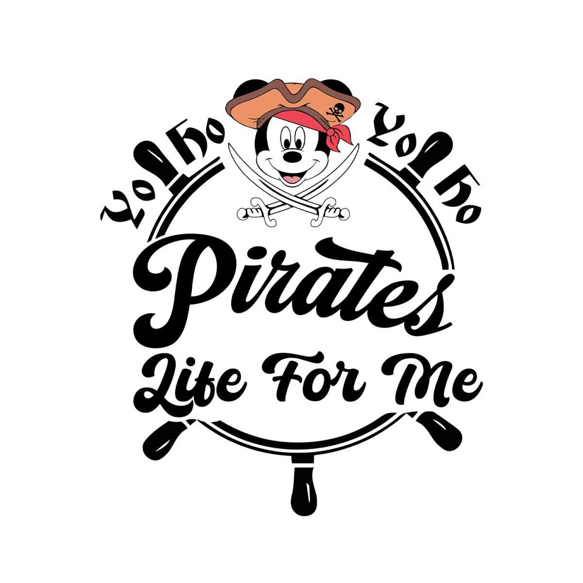 Minnie Mouse Pirates Life For Me SVG | Inspire Uplift