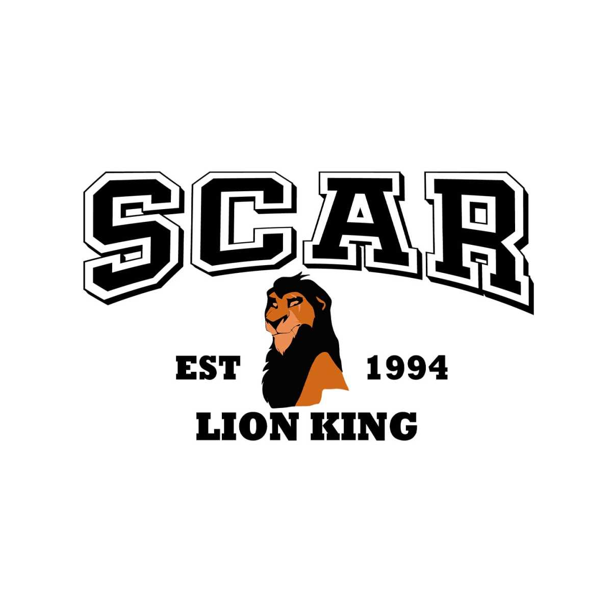 The Lion King Scar Est 1994 PNG - Inspire Uplift
