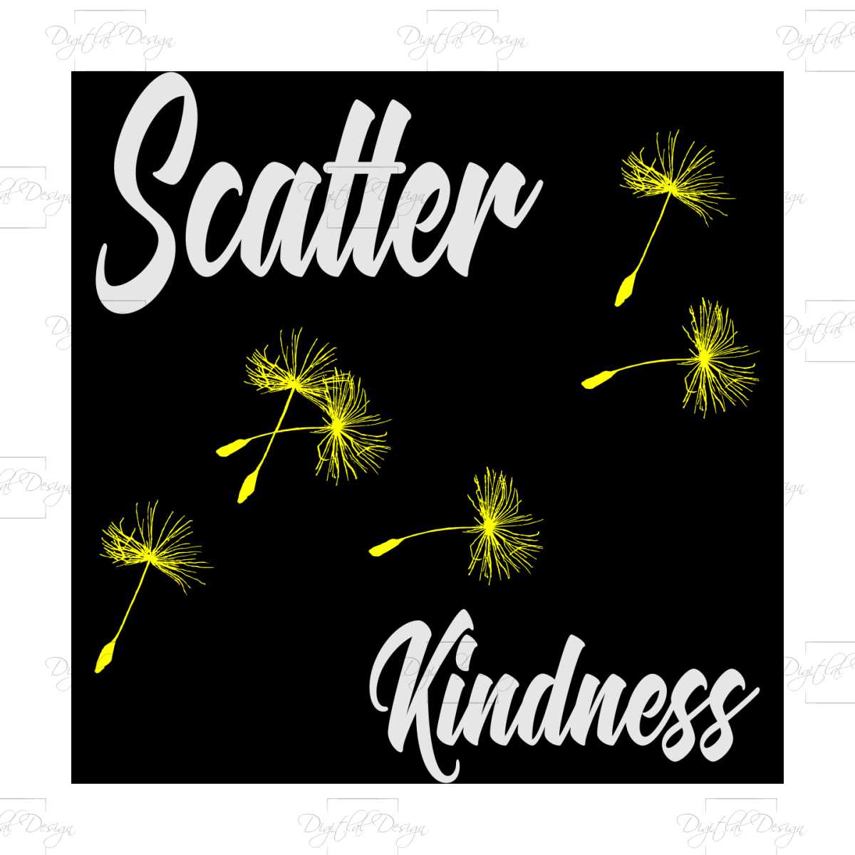 Scatter Kindness, Trending Svg, Yoga Svg, Kindness Svg, Dand | Inspire ...