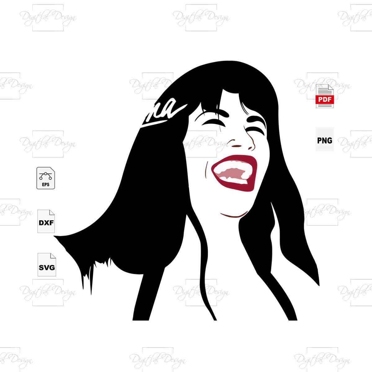 Selena Quintanilla art svg, Selena Quintanilla, selena svg, - Inspire ...