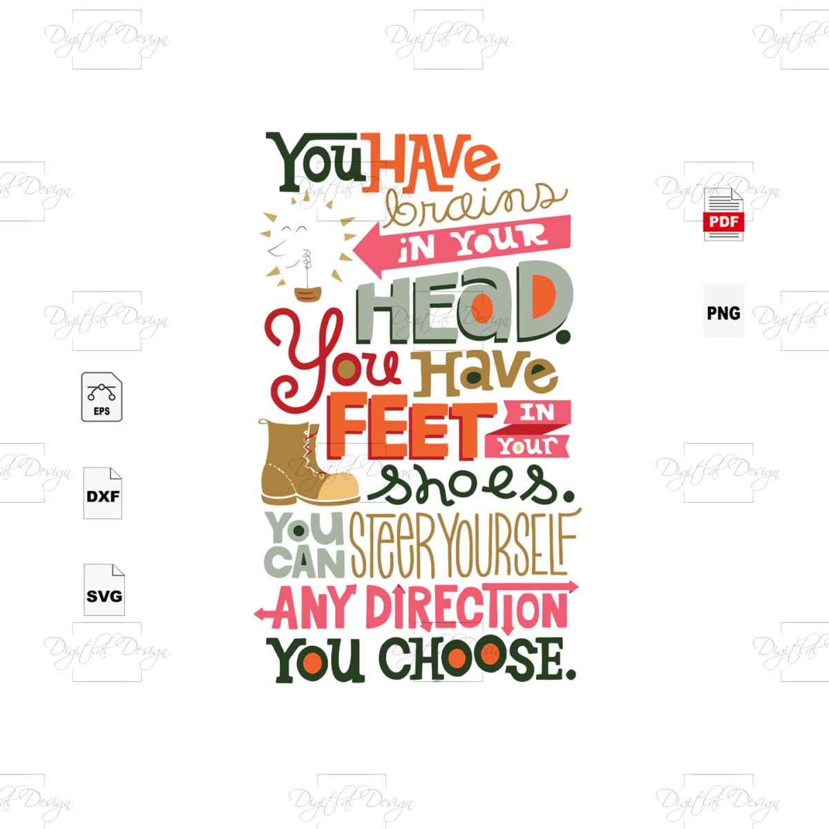 You Have Brain In Your Head, Trending, Quote, Life Quote, Sh | Inspire ...