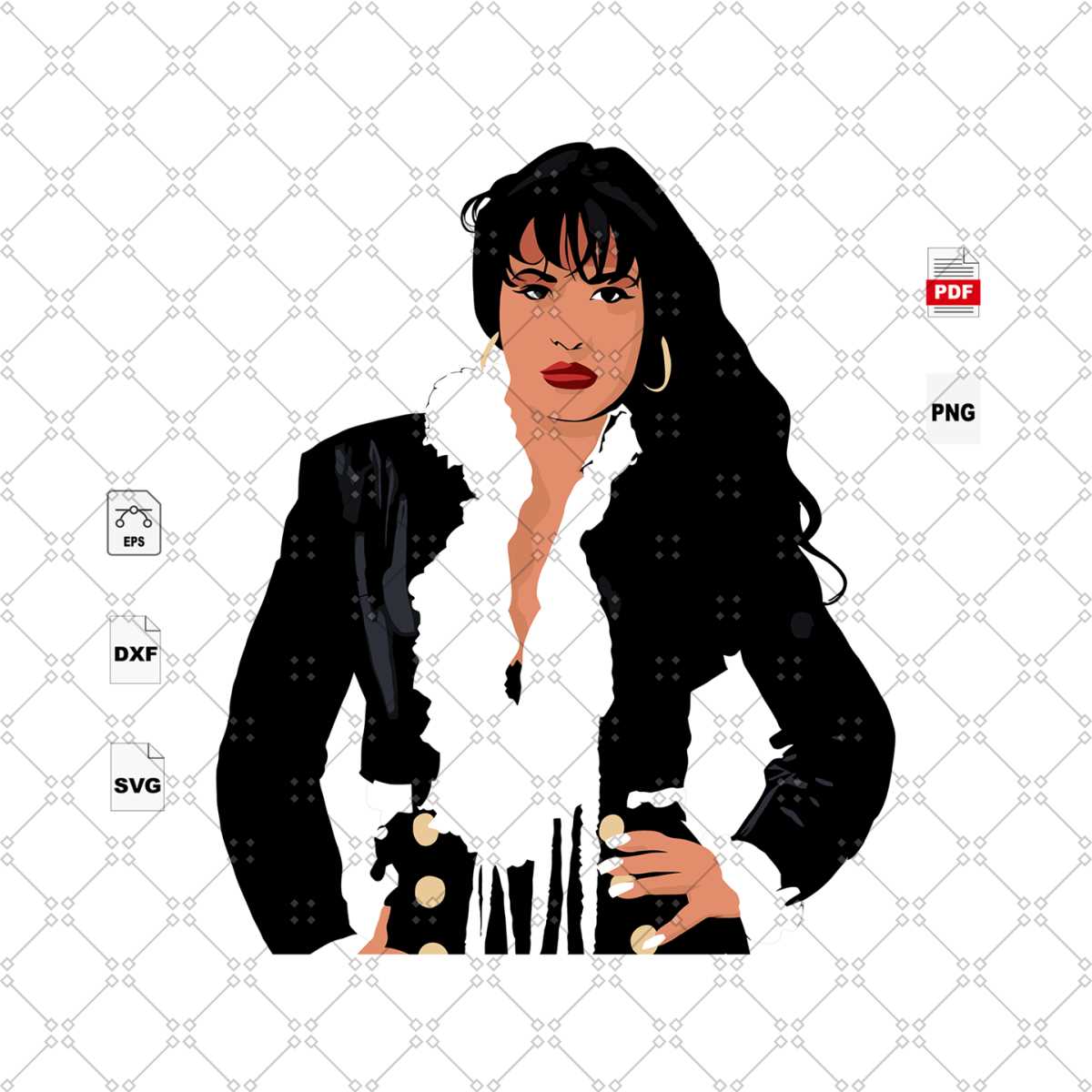 Selena Quintanilla art svg, Selena Quintanilla, selena svg, | Inspire ...