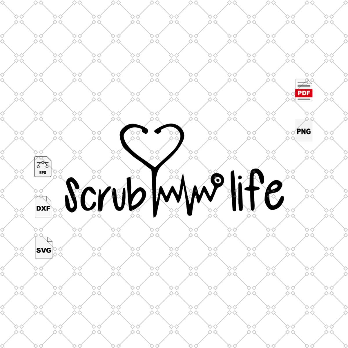 Scrub Life, Scrubs Svg, Scrub Life Svg, Nurse Svg, Doctor Sv | Inspire ...