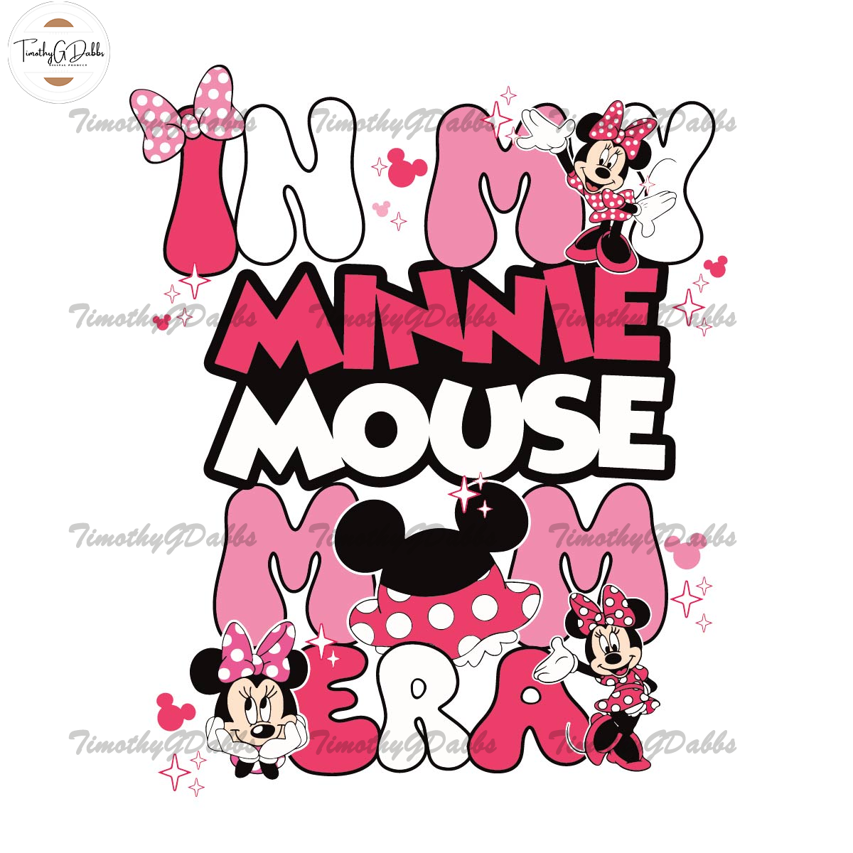 In My Minnie Mouse Mom Era SVG | Inspire Uplift