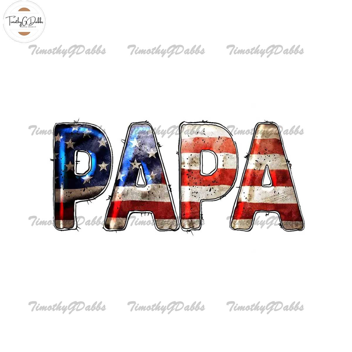 American Flag Papa Png Sublimation Design, Papa Png, America | Inspire ...