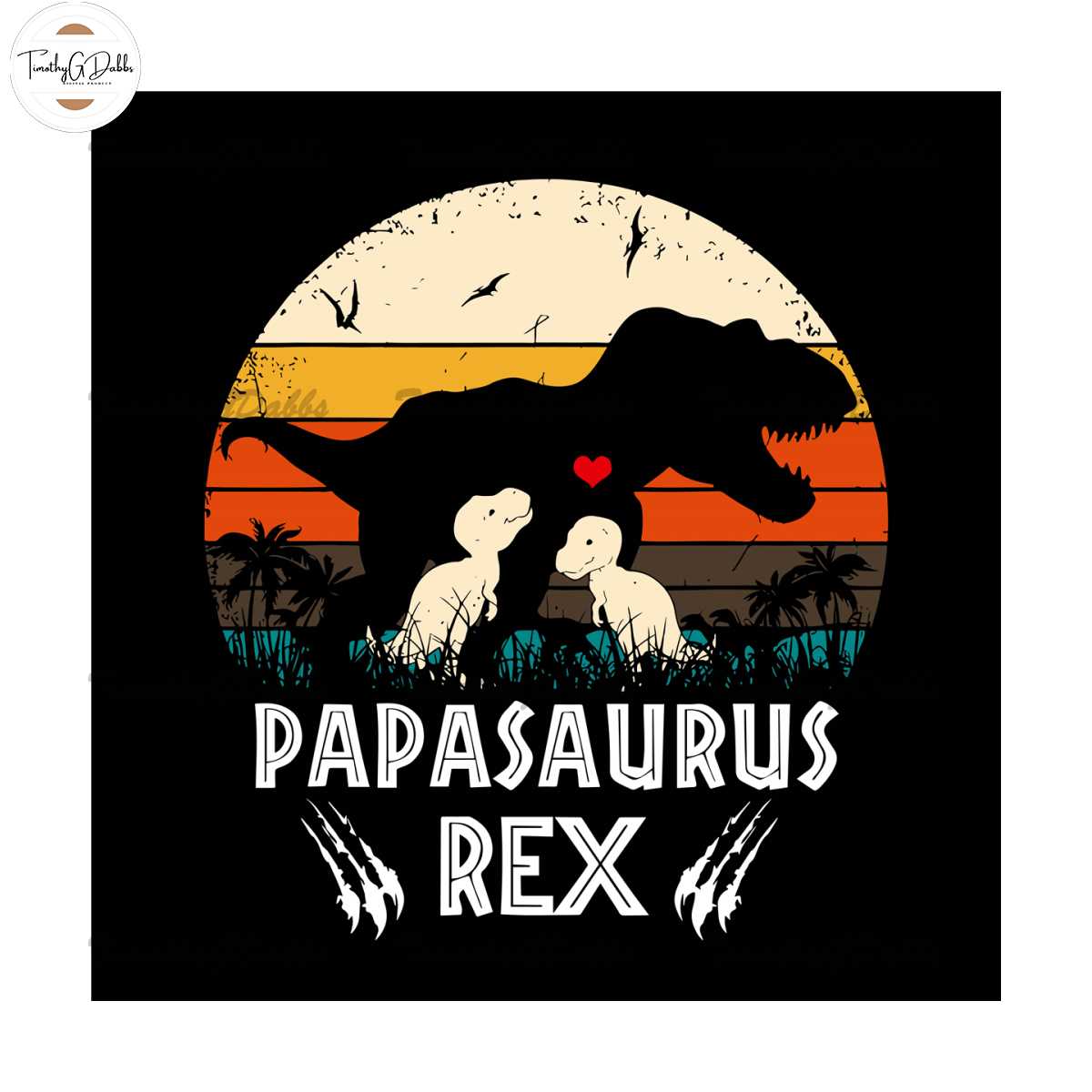 Papasaurus Rex SVG, Jurassic World Dino SVG | Inspire Uplift