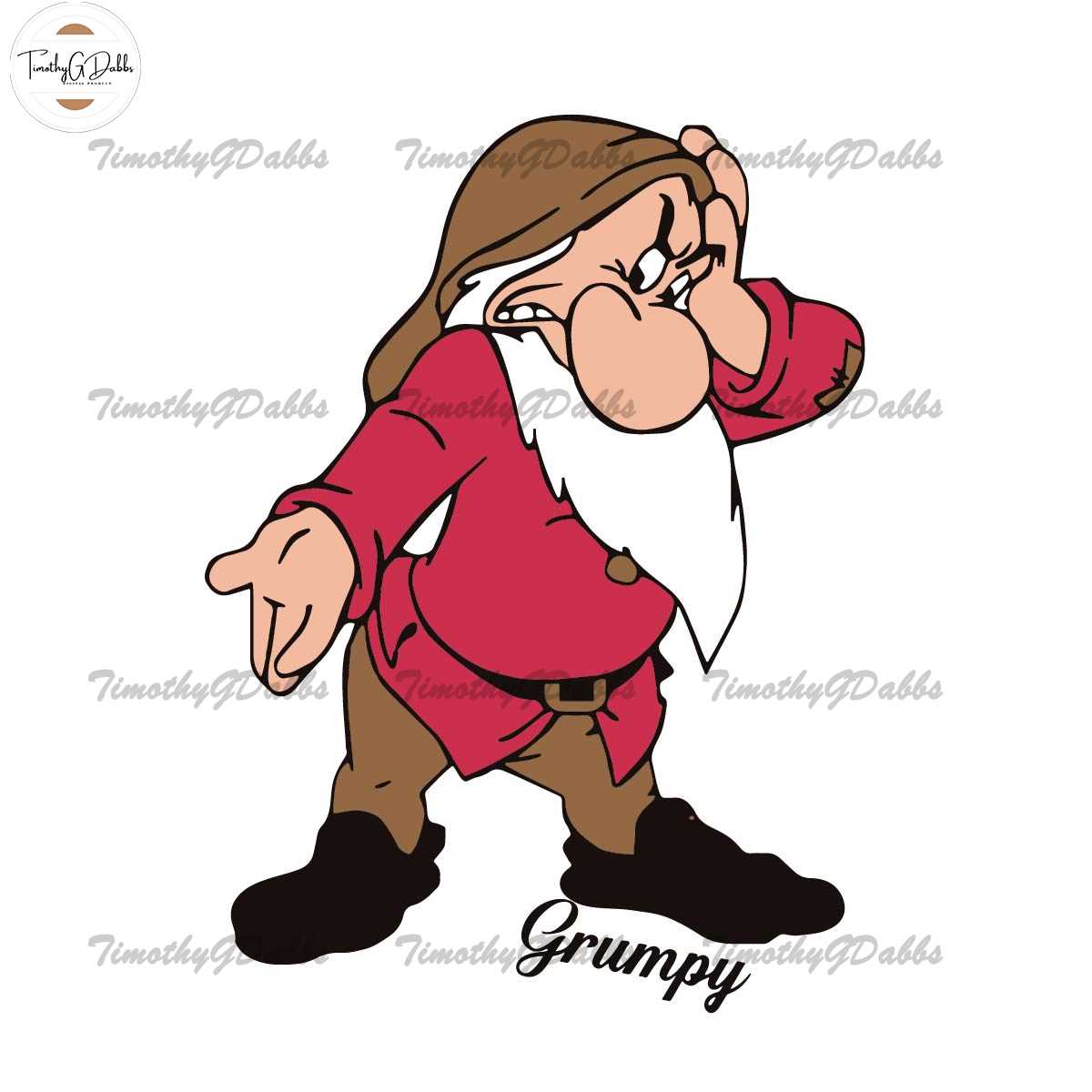 Grumpy Snow White Svg, Grumpy Svg, Disney Grumpy, Dwarf Svg | Inspire ...