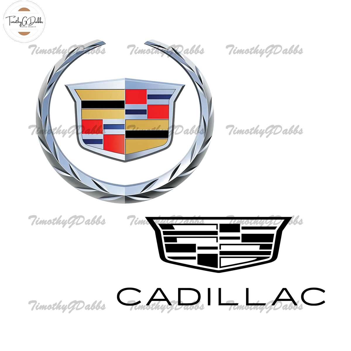 Cadillac SVG Cricut PRINT Sticker | Inspire Uplift