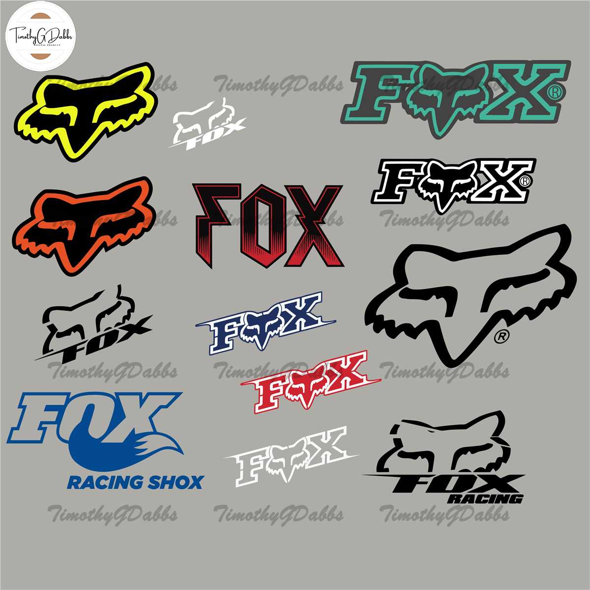 FOX RACING SVG Png Eps and Ai Formats | Inspire Uplift