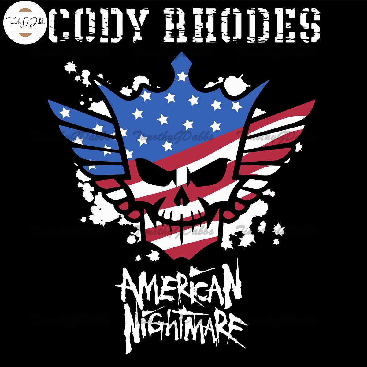 Cody rhodes american nightmare SVG, Armorial cody rhodes log | Inspire ...