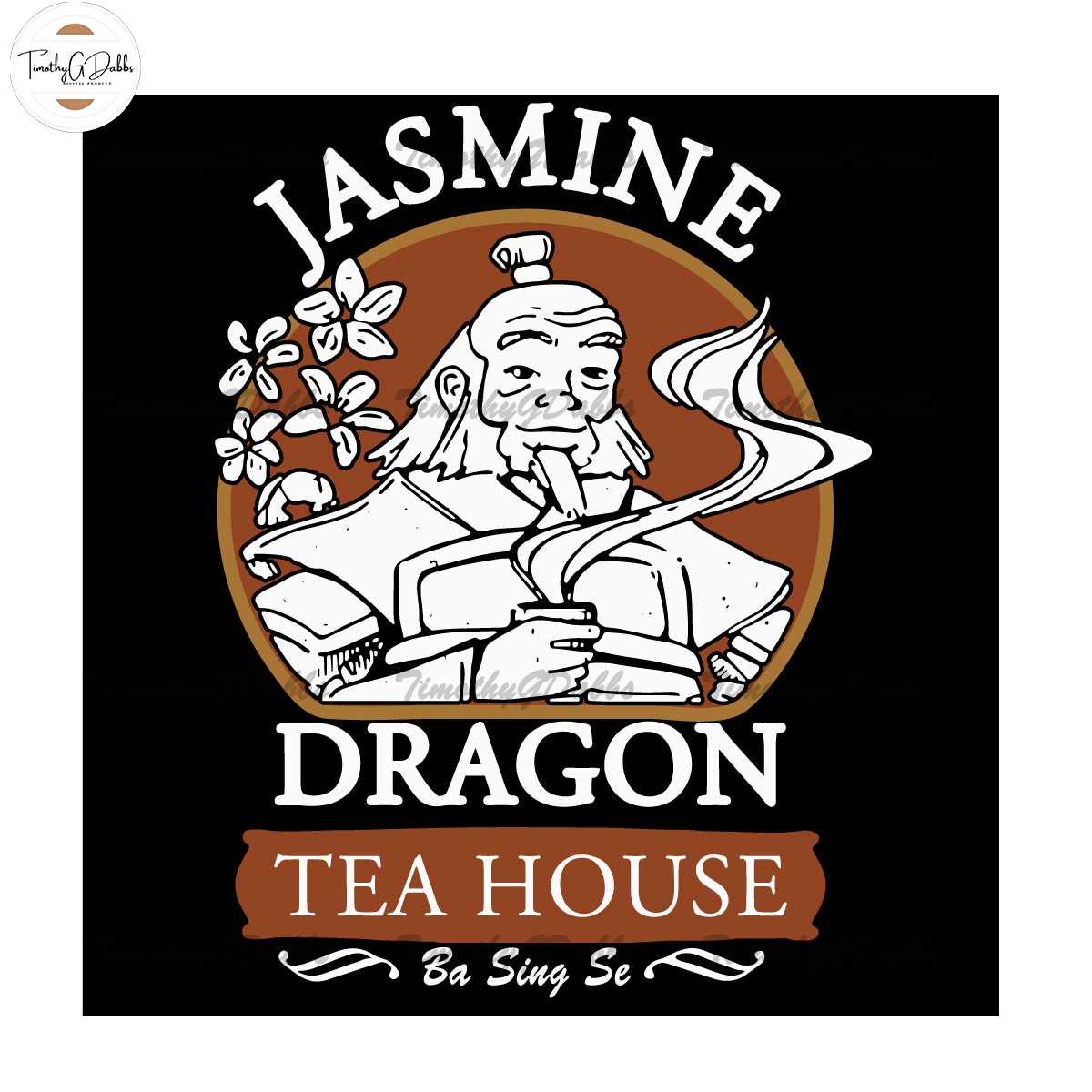 Jasmine Dragon Tea House Svg Trending Svg | Inspire Uplift