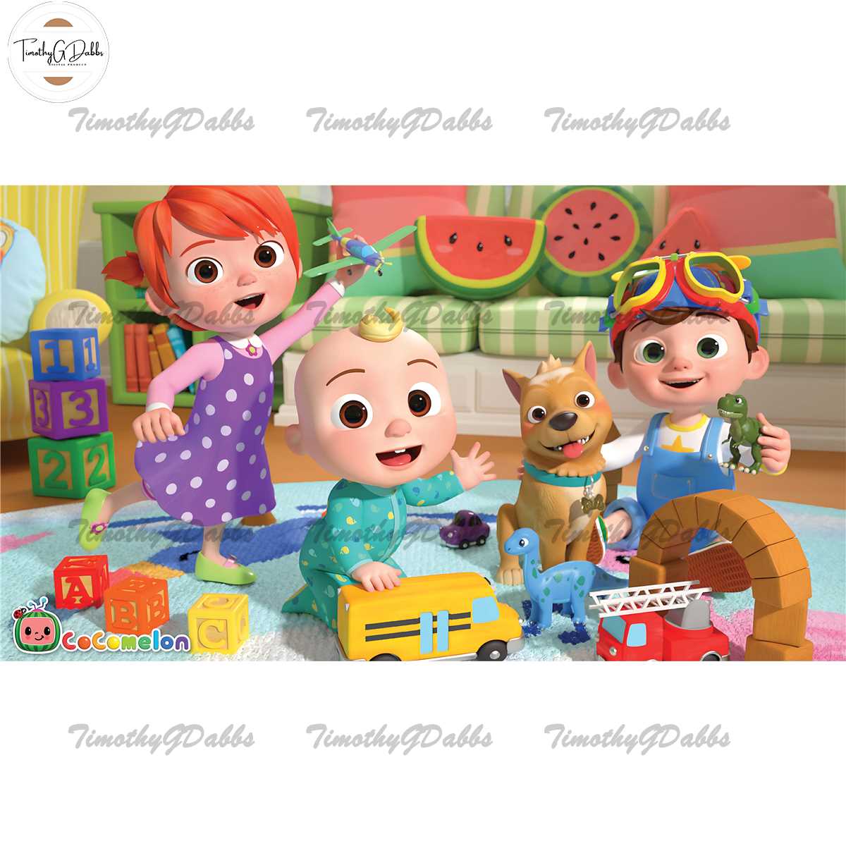 Background Cocomelon Baby Characters | Inspire Uplift