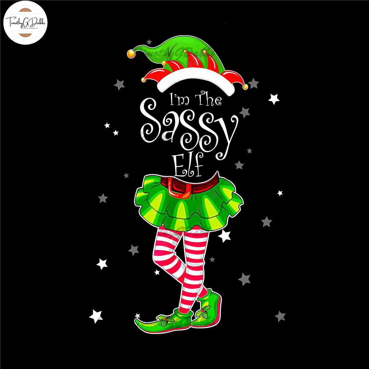 I'm The Sassy Elf Png, ELF Quote Christmas Png, Elf Xmas Png | Inspire ...