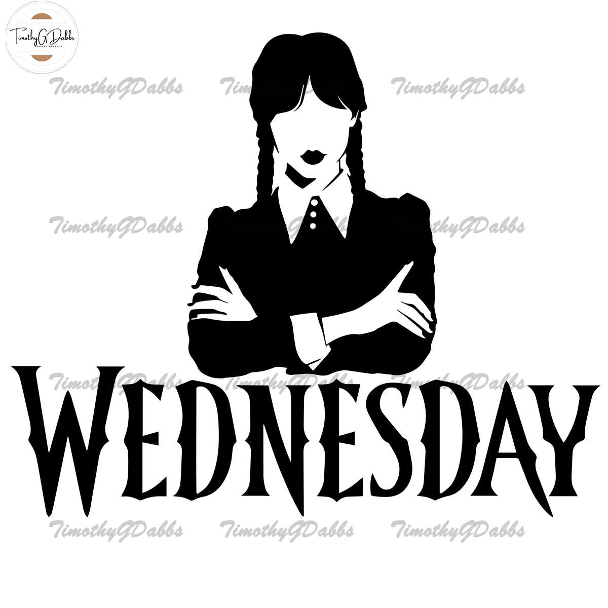 Wednesday Addams SVG PNG Cricut Instant download Digital Fil - Inspire ...