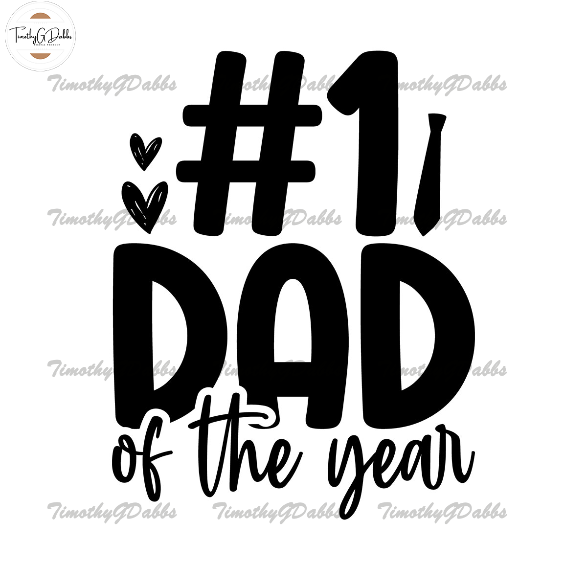 Number One Dad Of The Year Svg Gift For Father Design,Father | Inspire ...